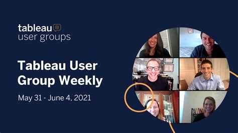 Tableau User Group Weekly May 31 June 4 2021