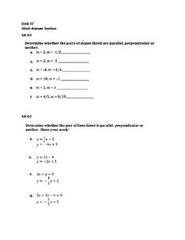 Linear Function By Study Funny TPT