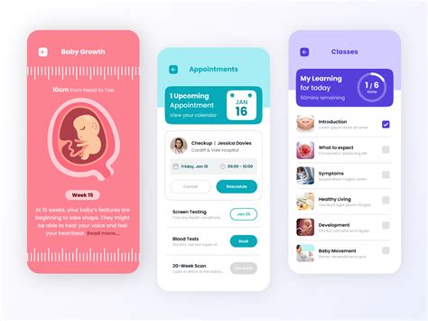 Dribbble Pregnancy Tracker PNG By Ben Walton