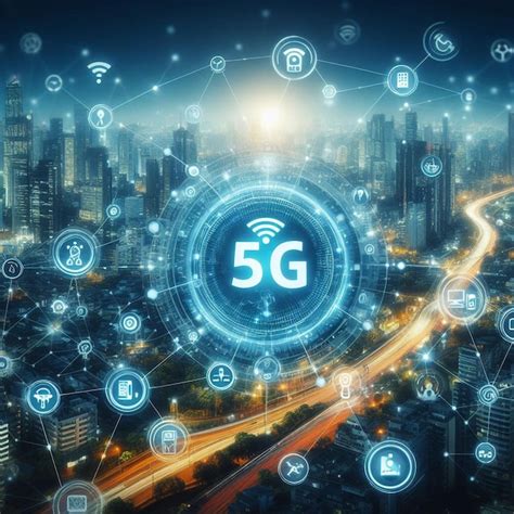 Premium Photo Communication Network Concept For Smart Cities 5g Iot Internet Of Things