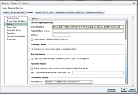 56672 Setting Oracle Bulk Load Options In Sas® Marketing Automation