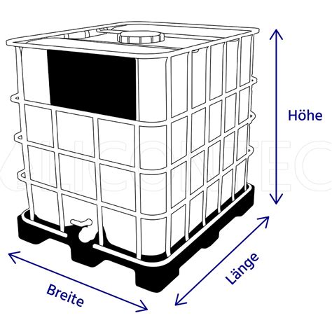 Technische Info Ibc Container Länge Breite Höhe Gewicht