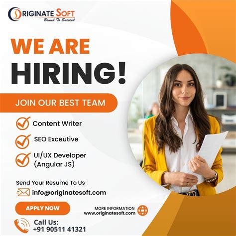 Originate Soft Pvt Ltd On Linkedin Hiring Jobopportunity