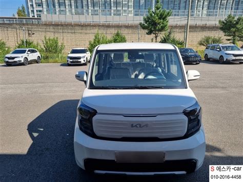 기아 2023 더뉴 레이 신형 페이스리프트 클리어화이트 신차검수 네이버 블로그