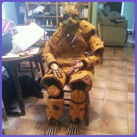 Fnaf Springtrap Cosplay Tutorial Part Four Final Cosplay Tutorial