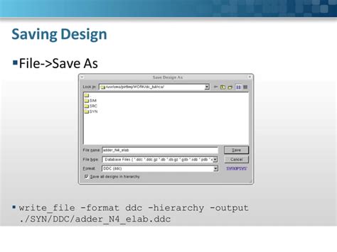 logic synthesis with synopsys design compiler pdf