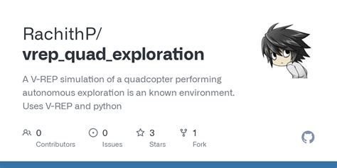 Github Rachithpvrepquadexploration A V Rep Simulation Of A