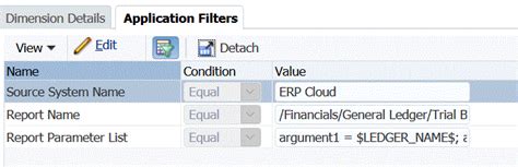 Applying Application Filters To An Oracle Erp Cloud Data Source