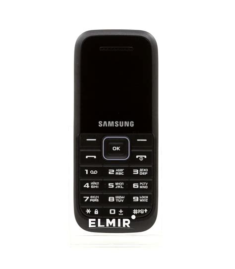 Мобильный телефон Samsung B105 Black (SM-B105EZKASEK) купить недорого ...