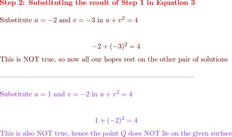 determine whether the points p and q lie on the given surfac quizlet