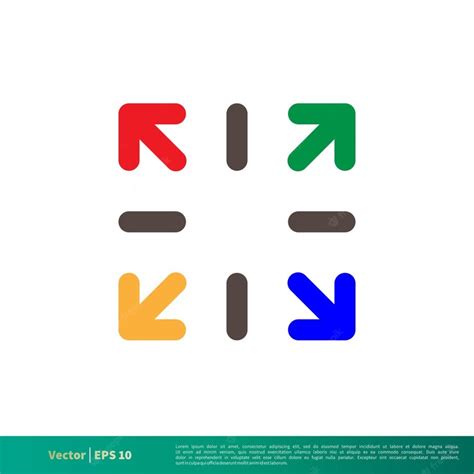 Premium Vector Colorful Arrow Cursor Icon Vector Logo Template Illustration Design Vector Eps 10