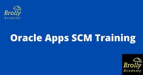 Oracle Apps Scm Training In Hyderabad