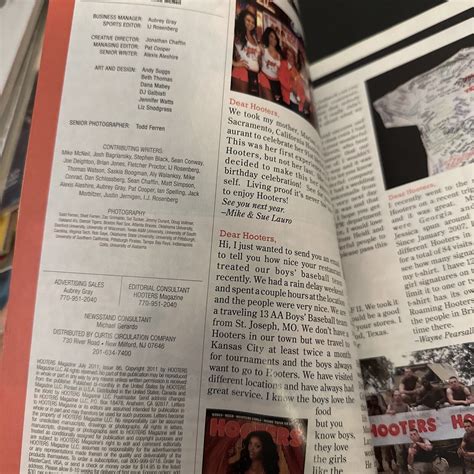 Hooters Leangela Davis Hooters Magazine July Aug 2011 Mens Interests