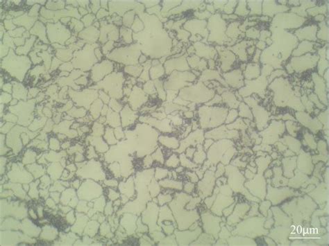 Ferrite Perlite Microstructure Of X52 Steel As Received Download Scientific Diagram