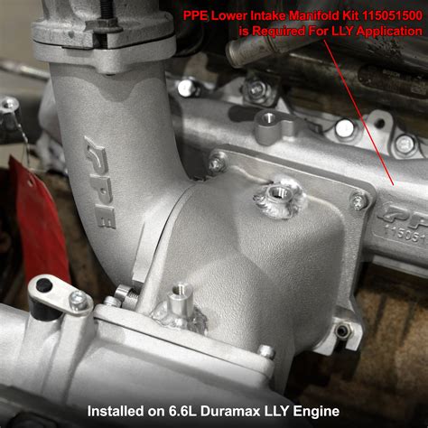 High Flow Intake Bridge Manifold Kit 2004 5 2005 Gm 6 6l Duramax Lly