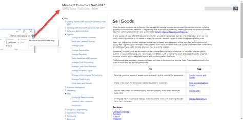 NAV Documentation Format Xpand Company