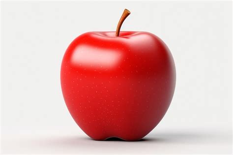 Premium Ai Image 3d Apple