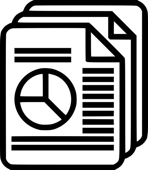 Summary Report Icon 43821 Free Icons Library