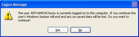 Logging On To Microsoft Windows J D Fox Micro