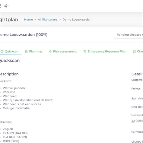 Drone Flight Log DroneDeck Drone Operators Software For Flight Planning And Administration