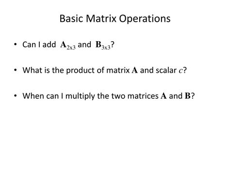 Ppt Multivariate Data And Matrix Algebra Review Powerpoint Presentation Id 2002931