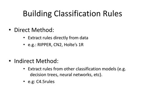 Ppt Ch5 Data Mining Classification Alternative Techniques Powerpoint Presentation Id4385758
