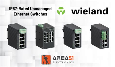 Wieland Offers Ip67 Rated Easy To Use Unmanaged Ethernet Switches