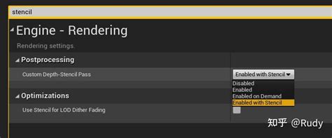 Ue4 通过自定义模版测试（stencil Test）实现局部后处理 知乎
