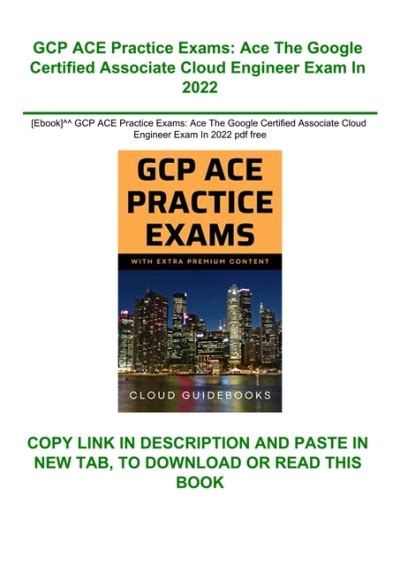 Ebook GCP ACE Practice Exams Ace The Google Certified Associate Cloud Engineer Exam In