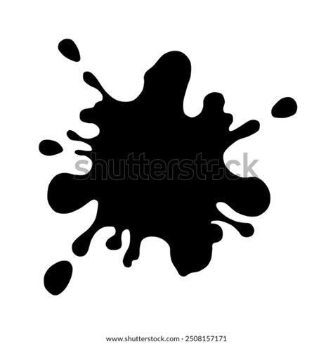 Splash Minimal Illustration Vector Stock Vector Royalty Free