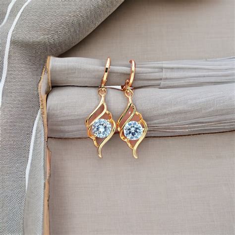 18k Gold Big Diamond Elegant Twist Stylish Handmade Jewelry Etsy