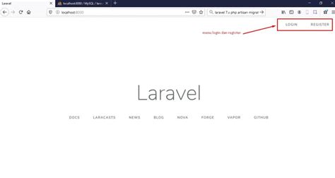 tutorial laravel 6 x membuat login dan register dengan laravel 6 x jogjatech web developer