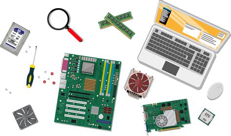 Assembling Pc Personal Computer Hardware 35857110 Png