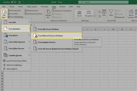 Export Access Data To Excel Template