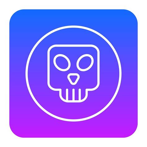 두개골 터 일러스트레이션 프리미엄 벡터