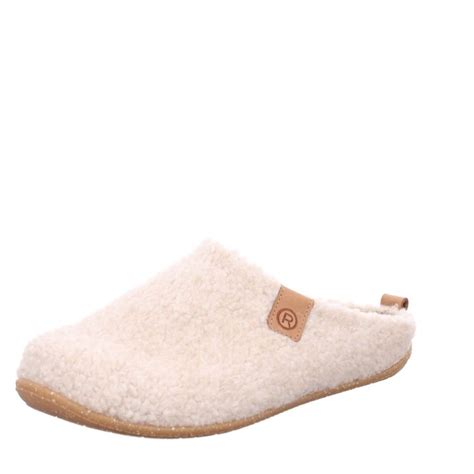 Vita Damskor I Textil Från Rohde 6865