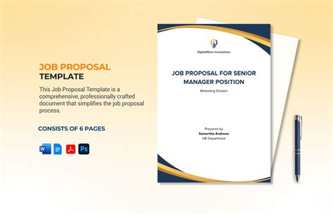 Proposal Templates In Psd Business Proposal Template Psd Free High Quality Document Templates