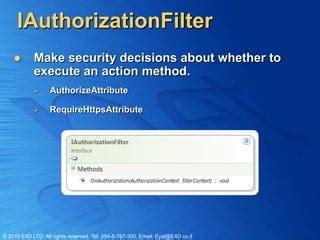 Asp Net Mvc Filters PPTX