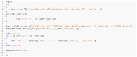 Lisez des données PHP mysql Concevez votre site avec PHP par BenjaminSimpson page
