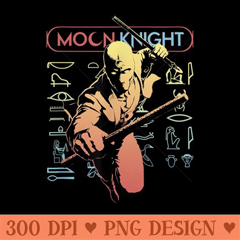 Marvel Moon Knight Action Poster Png Download With Transpa Inspire