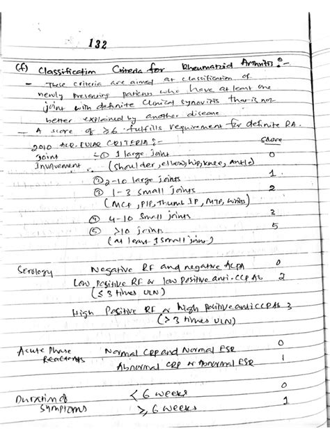 Ra Classification Criteria Pdf