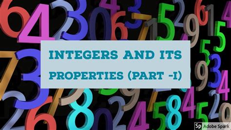 integer chapter 1 introduction class 7 part i youtube