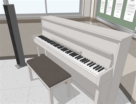 23 10 10 [스냅툰 스케치업] 음악실 3d 스냅툰웨어하우스 3d 2d 웹툰소재의 모든 것