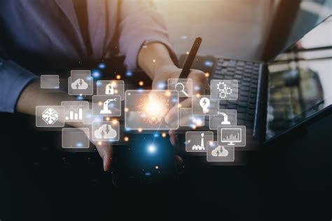 Premium Photo Digital Transformation Technology Strategy Digitization And Digitalization Of