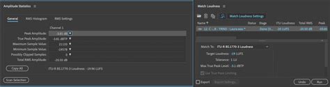 Re Audition Match Loudness Not Working Adobe Community 14670520