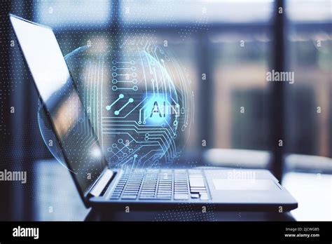 Artificial Intelligence Coding And Programming Concept With Digital Sphere With Circuit And Ai
