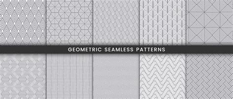 Set Of Geometric Pattern With Stripes Lines 5044418 Vector Art At Vecteezy