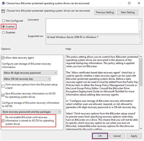 Enable Bitlocker In Active Directory At Mary Sims Blog