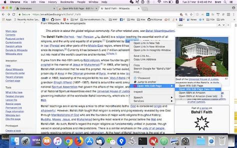 Open Wiki Edit Page para Google Chrome Extensión Descargar