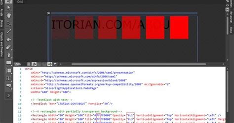 Transparency Using Opacity In XAML Silverlight